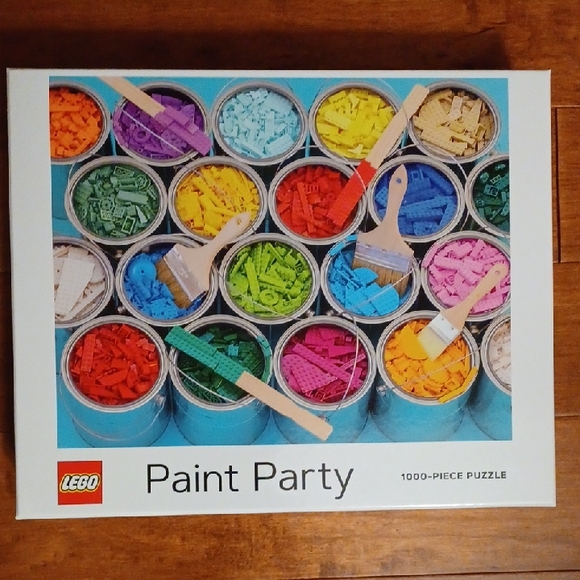 Lego | Games | Paint Party Lego 00 Piece Puzzle | Poshmark